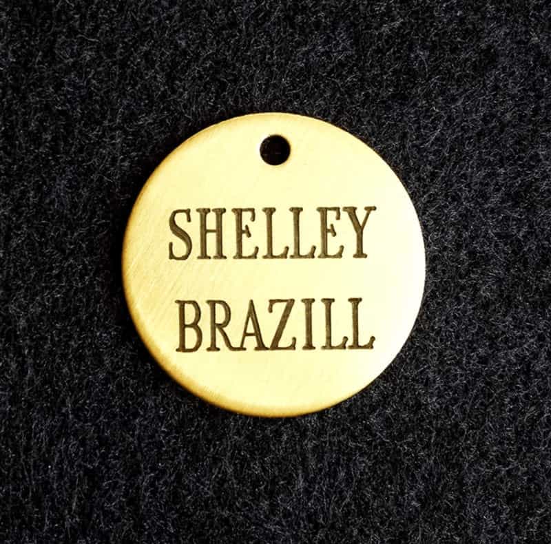 Engraved Collar Name Tag Xtra Large Thick 1 1/2" - Starting at | name ...