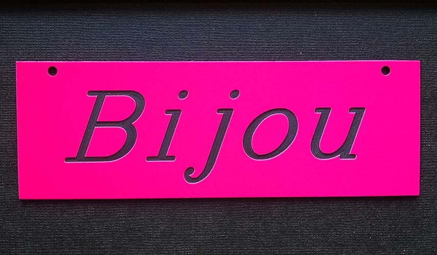 Personalized Dog Signs: Custom Engraved Name and Crate Signs